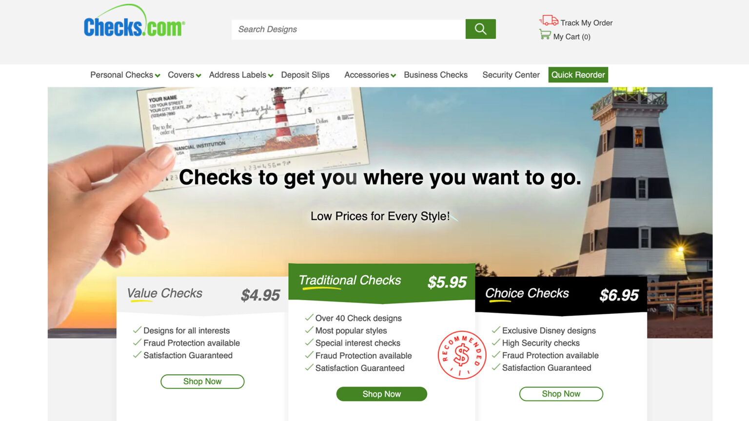 Best Places to Get Free (or Cheap) Personal Checks