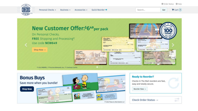 Best Places to Get Free (or Cheap) Personal Checks